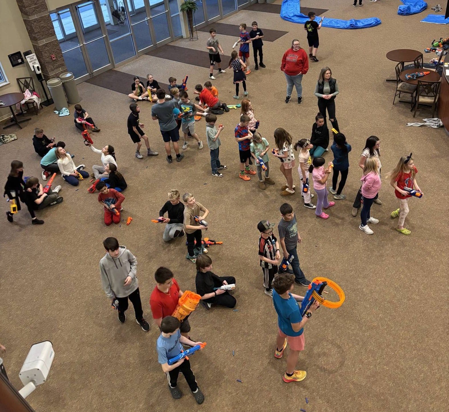 Spring-Loaded: C456 Kids Occupy Turf with Nerf — Warsaw Community Church